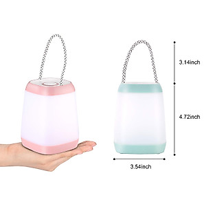 HOKOILN LED Camping Light 2 Pack Portable LED Tent Lantern 3 Modes for Backpacking Camping Hiking Emergency Light Battery Powered Lamp for Outdoor and Indoor