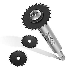 DURATECH Inside Pipe Cutter with 2 Replaced Blades, for PVC and Plastic Pipe