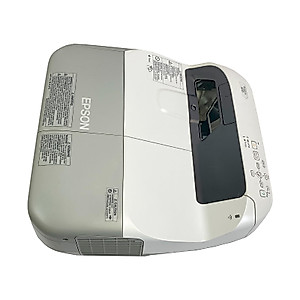 Epson PowerLite 470 3LCD Projector Ultra Short Throw ELPLP71 V13H010L71, Bundle: Power Cable, HDMI Cable, Remote Control