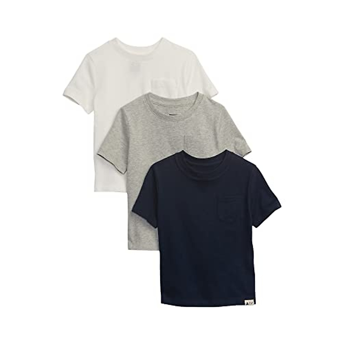 GAP Baby Boys Short Sleeve Pocket T-Shirt T Shirt, Basic Combo, 18-24 Months US