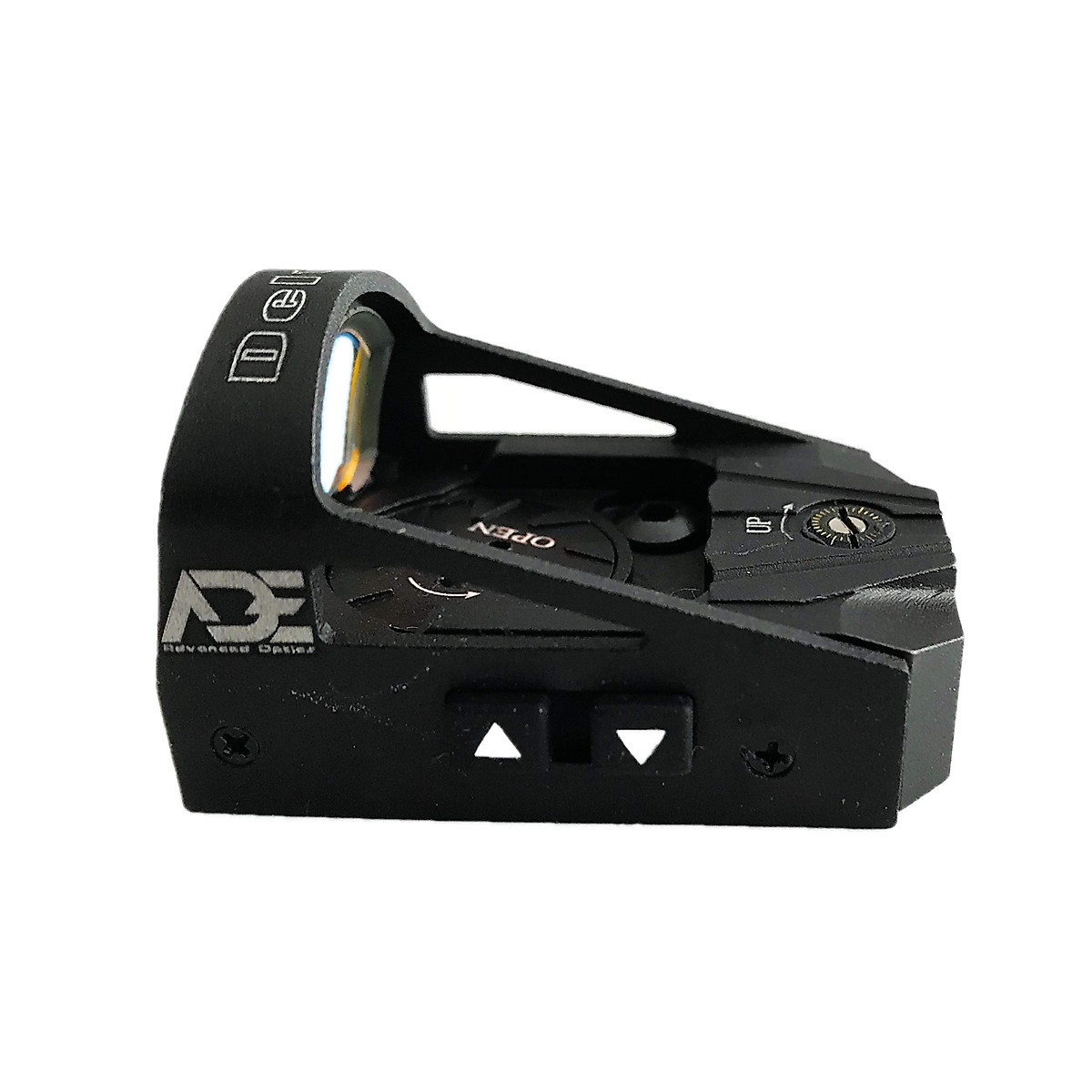 Ade Advanced Optics Delta RD3-012 Red Dot Reflex Sight + Optic Mounting Plate for Taurus PT111 G2, Millennium G2, G2C, G3 with Original Rear Sight, PT140 G2, PT709, PT740, TX22 + Pictinny Plate