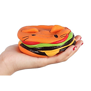 Anboor 4.5" Squishies Jumbo Slow Rising Kawaii Squishie Cat Hamburger Bread Toy