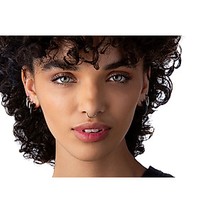 Pierced Owl 16G Sterling Silver Hinged Segment Clicker Ring (Diameter: 10mm (3/8"))