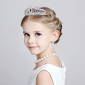 16 Pairs Clip On Earrings for Girls Play Earrings Pretend Princess Play Jewelry Party Favors Gifts for Little Girls