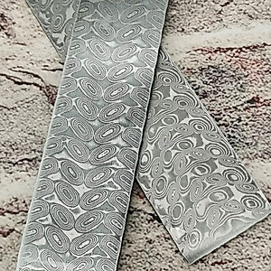 VG10 Damascus Steel Billet Bars Material Knife Blade Blanks 150x25x3mm