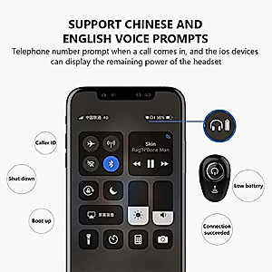 Mini Bluetooth 5.0 Single Wireless Headset Two Earphones Stereo Headphones Earbuds, Wireless Earbuds, Earbuds Wireless Bluetooth