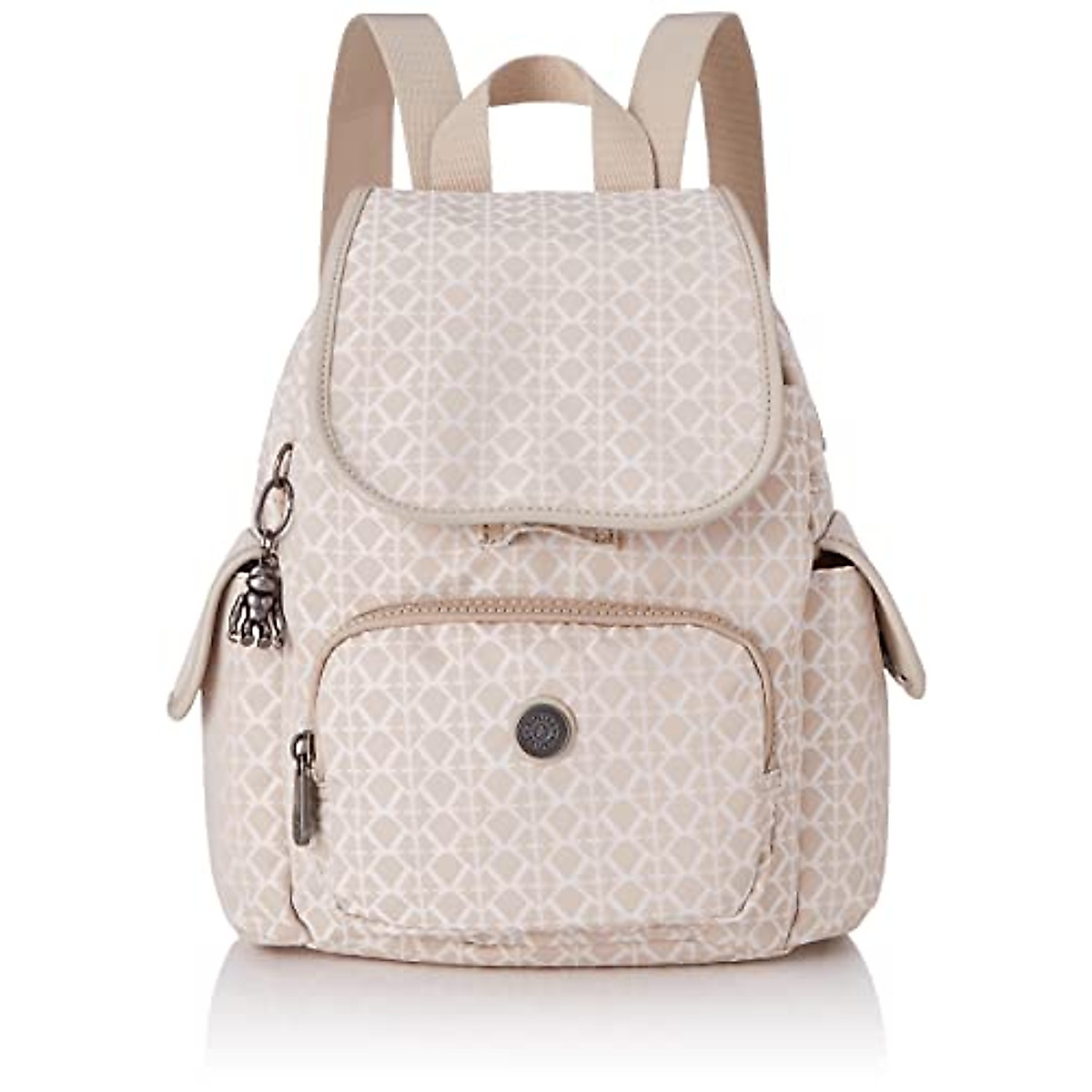 Kipling KI4516R63 Women's Official City Pack Mini Signature Beige
