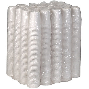 Dixie 10 oz. Paper Hot Coffee Cup by GP PRO (Georgia-Pacific), White, 2340W, 1,000 Count (50 Cups Per Sleeve, 20 Sleeves Per Case)