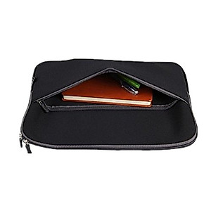 Neoprene Tablet Sleeve Case Pouch Bag for Samsung Galaxy Tab S7 FE/ Tab S7/ S7+/ S9 FE+/S9 FE/ S9/ S9+/ /A9+ Plus/ S8+/ Tab S8 Plus/ S8, iPad Pro 12.9 11/ iPad 10.9/ Microsoft Surface Pro 7/ Google Pixel Slate 12.3 / Dragon Touch X10 10.6