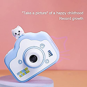 LebonYard Children's HD Front and Rear Double Shot 2000w Mini 2.0 Inch Video Camera Game Music Camera