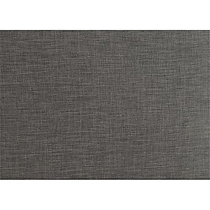 Acme Laurissa Track Arm Loveseat with Nailhead Trim in Light Charcoal Linen