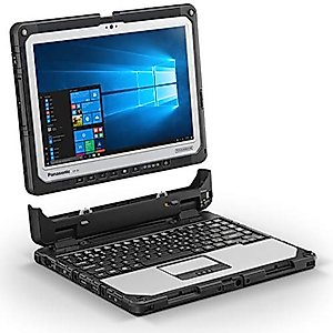 Panasonic Toughbook CF-33 2-in-1 detachable notebook i5-7300U 8GB RAM 256GB SSD Windows 10 12.0-inch QHD 2160 √ó1440 Webcam (Renewed)