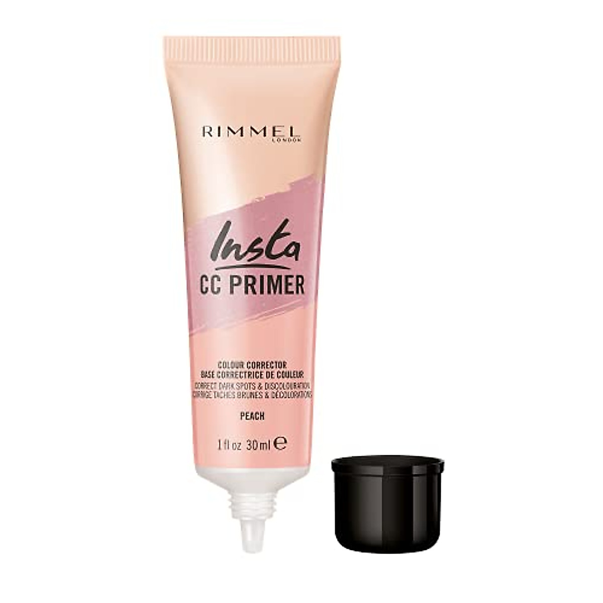 Rimmel Insta Flawless Color Correcting Primer, Peach (1 Count)