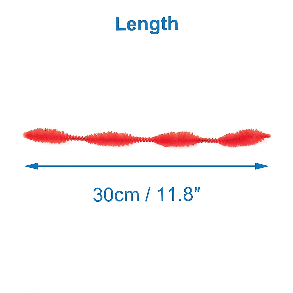 Baker Ross FE322 Rainbow Pipe Cleaners Craft Set - Pack of 105, Craft Wire, Card Making Supplies, Childrens Arts and Crafts Materials, Embellishments for Crafting