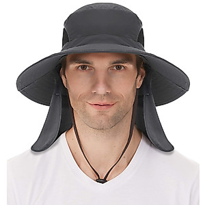 Double Couple Sun Hats for Men Women Fishing Hat UPF 50+ Breathable Waterproof Wide Brim Hat