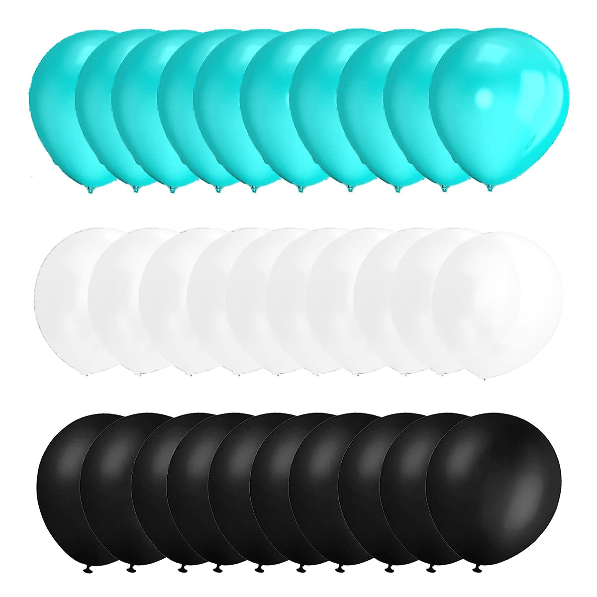 Teal Graduation Party Decorations 2024/Teal Turquoise Black Balloons/Teal Black Graduation Decorations 2024 30pcs Balloons Breakfast Turquoise Black Birthday Decorations Bridal Shower