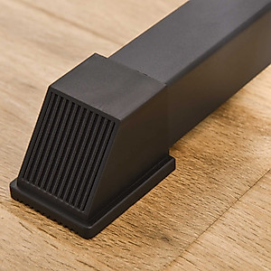 Soozier Barbell Rack Stand, Easily Adjustable Barbell Squat Rack for Home Gym Equipment, Strength Training Fitness Gift for Men & Women