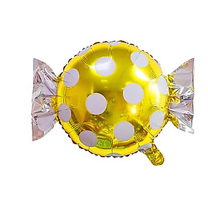 Sweet Candy Rainbow Balloon Garland Arch Kit with 155pcs Yellow Blue Orange Red Purple Lollipop Balloons for Christmas Candyland Kids Birthday Party Baby Shower Decorations