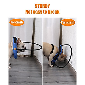 Blind Dog Bumper Halo,Harness Guiding Device for Blind Dog,Pet Anti-Collision Ring for Protective&Build Confidence,Blind Dog Accessories