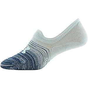 Under Armour Adult Essential Ultra Low Tab Socks, Multipairs, Fuse Teal Assorted (6-Pairs), Medium