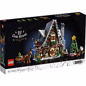 LEGO Elf Club House (10275) Building Kit; an Engaging Project and A Great Holiday Present Idea for Adults, New 2021 (1,197 Pieces)