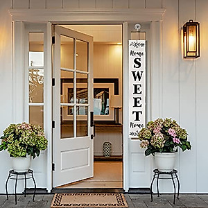 4.75 Ft Welcome Sign for Front Door-Vertical Welcome Home Sign -Yard Porch Sign for Front Door Decorations and Best House Warming Gifts