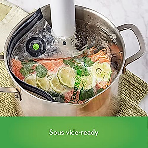 FoodSaver® Reusable Gallon Vacuum Zipper Bags, for Use with FoodSaver Handheld Vacuum Sealers, 8 Count