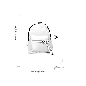 QQQQQ Cartoon Anime Sundrop Fnaf 3 Piece Backpack Lunch Bag Shoulder Bag Pencil Bag For Teen Fashionblack, One Size