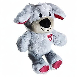 HonourHope Dog Heartbeat Toy for Anxiety Relief, Dog Soft Plush Toy Pet Calming Puppy Behavioral Training Aid Toy Pet Companion Pillow for Puppy Dog Cat Kitty Pets - Bear Box