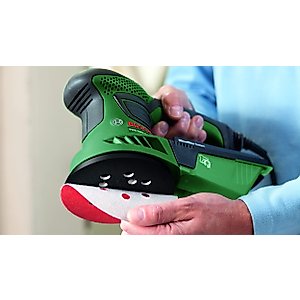 Bosch 1x Sanding Pad (Ø 125 mm, Medium Hard, with Hook and Loop System, Accessories for Random Orbital Sander)