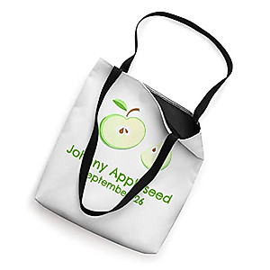 Johnny Appleseed Sept 26 Apple Day Tote Bag