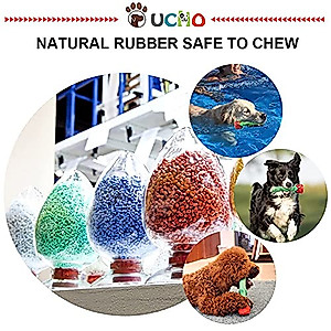 ucho Dog Chew Toys for Aggressive Chewers, Rose Dog Toys for Small Meduium Large Dogs, Interactive Dog Chew Toys for Training and Cleaning Teeth