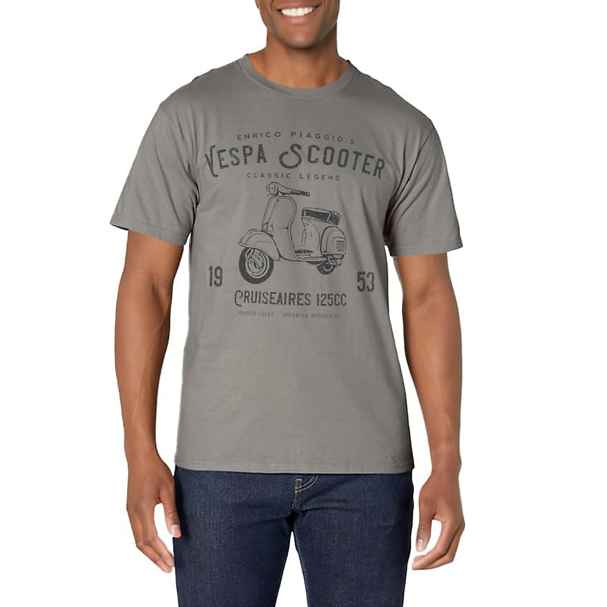 Vintage Piaggio Scooter 1953 125cc T Shirt Original Design T-Shirt