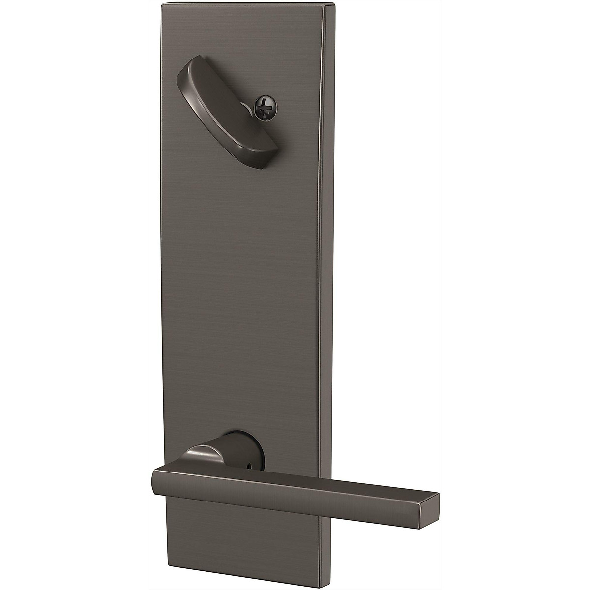Schlage Custom FCT59LAT622CEN Century by Latitude Hanldeset, Matte Black