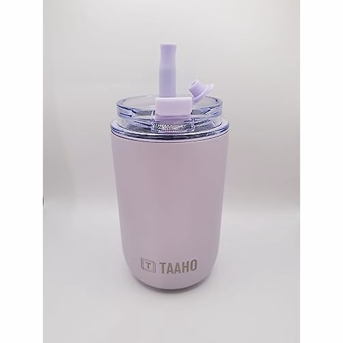 TAAHO 10 oz Tumbler Stainless Steel Vacuum Insulated Coffee Ice Cup Double Wall Travel Flask Tumbler, with Lid, BPA Free Tumblers Mug, Leak Proof Reusable Walled for Iced and Hot Drinks.PURPLE