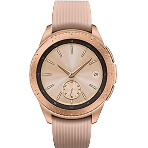 Samsung Galaxy Watch (42mm) Smartwatch (Bluetooth) Android/iOS Compatible -SM-R810 (Rose Gold)