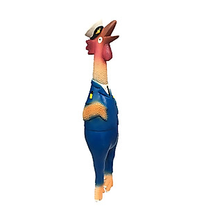 Latex Chicken Design Dog Toy (boy)