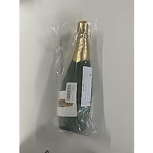 CHEWFFON Dog Toy, Squeaky Dog Toys for Boredom, Plush Dog Present Chew Toy for All Breeds Dogs, Champagne Shape Interactive Dog Toys for Birthday Stimulating Gifts