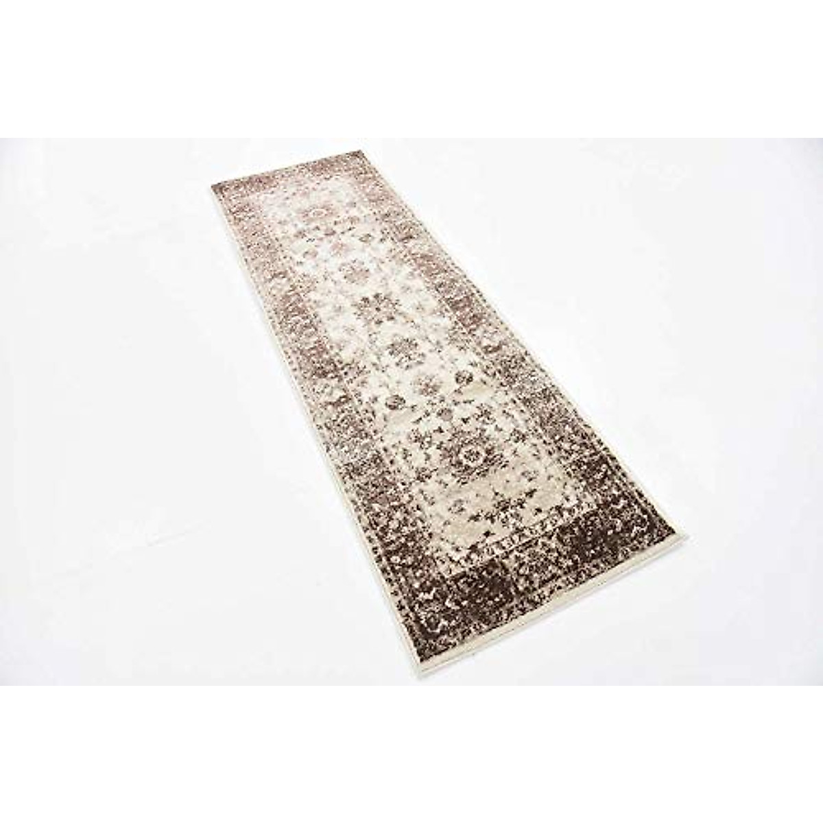 Unique Loom Rushmore Collection Area Rug - Lincoln (2'x 6' 1" Runner, Cream/ Beige)