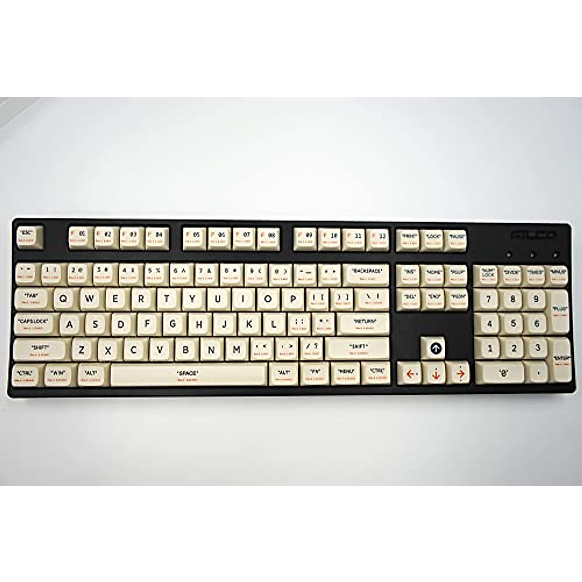 Blue Hat 141 Keys XDAS keycaps Dye-Sublimated Keycap for Cherry MX Switch keycaps for Wired USB Mechanical Gaming Keyboard （Plastic Sleeve）