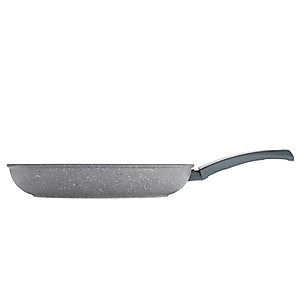 Mopita Roccia Viva 24cm/9.45" Non-Stick Forged Aluminum Fry Pan, Medium, Grey
