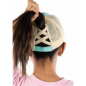 Funky Junque Criss Cross Hat Womens Saying Baseball Hat - Tequila, Lime, and Sunshine - Mint
