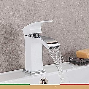 Kitchen Taps Kitchen Tap Faucets White Basin Faucet Bathroom Faucet Mixer Sink Faucets Chrome Brass Water Faucets Bathtub Basin Mixer Faucet Water Torneira
