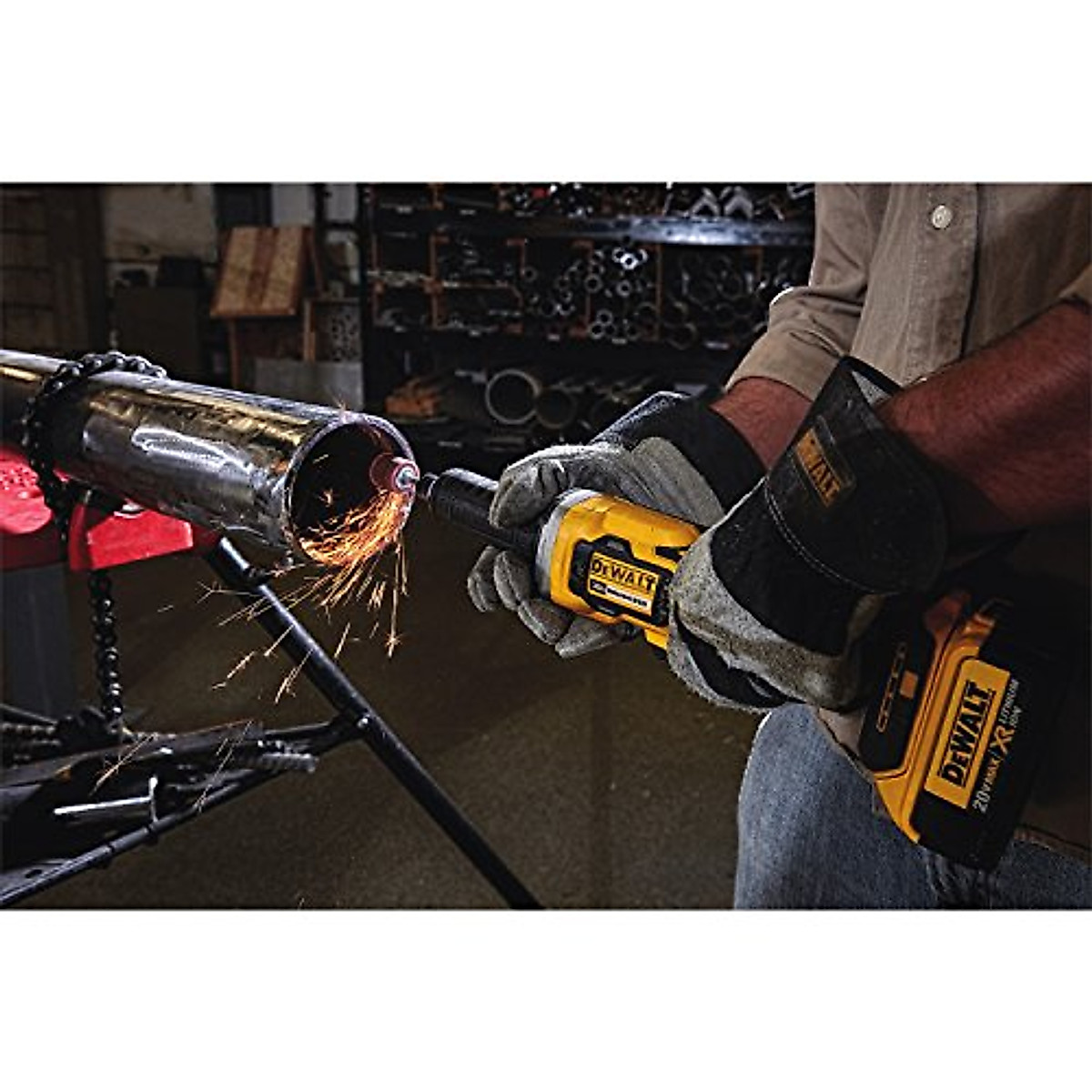 DEWALT 20V MAX* Die Grinder Kit, Variable Speed, 1-1/2-Inch (DCG426M2)