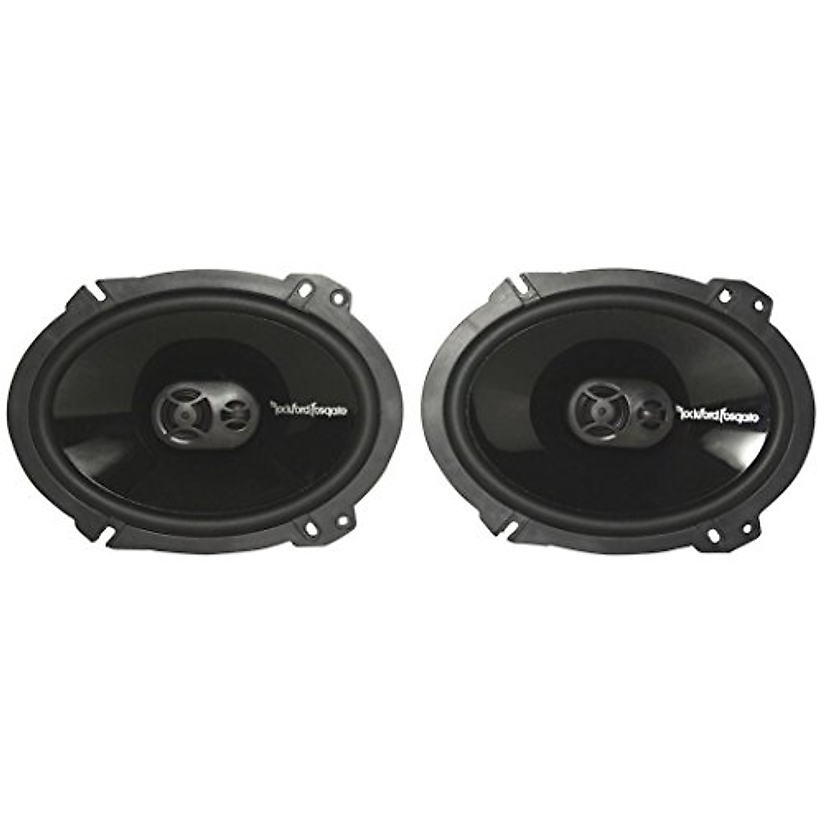 2 Pairs Of Rockford Fosgate P1683 130W 6"x8" 3-Way Car Stereo Speakers 6x8 Punch