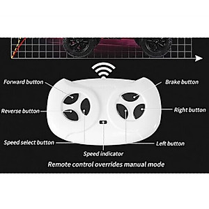 2.4G Bluetooth Remote Control Transmitter Children's Electric Riding Toy Car Replacement Parts White Remote Control,Model JR1602