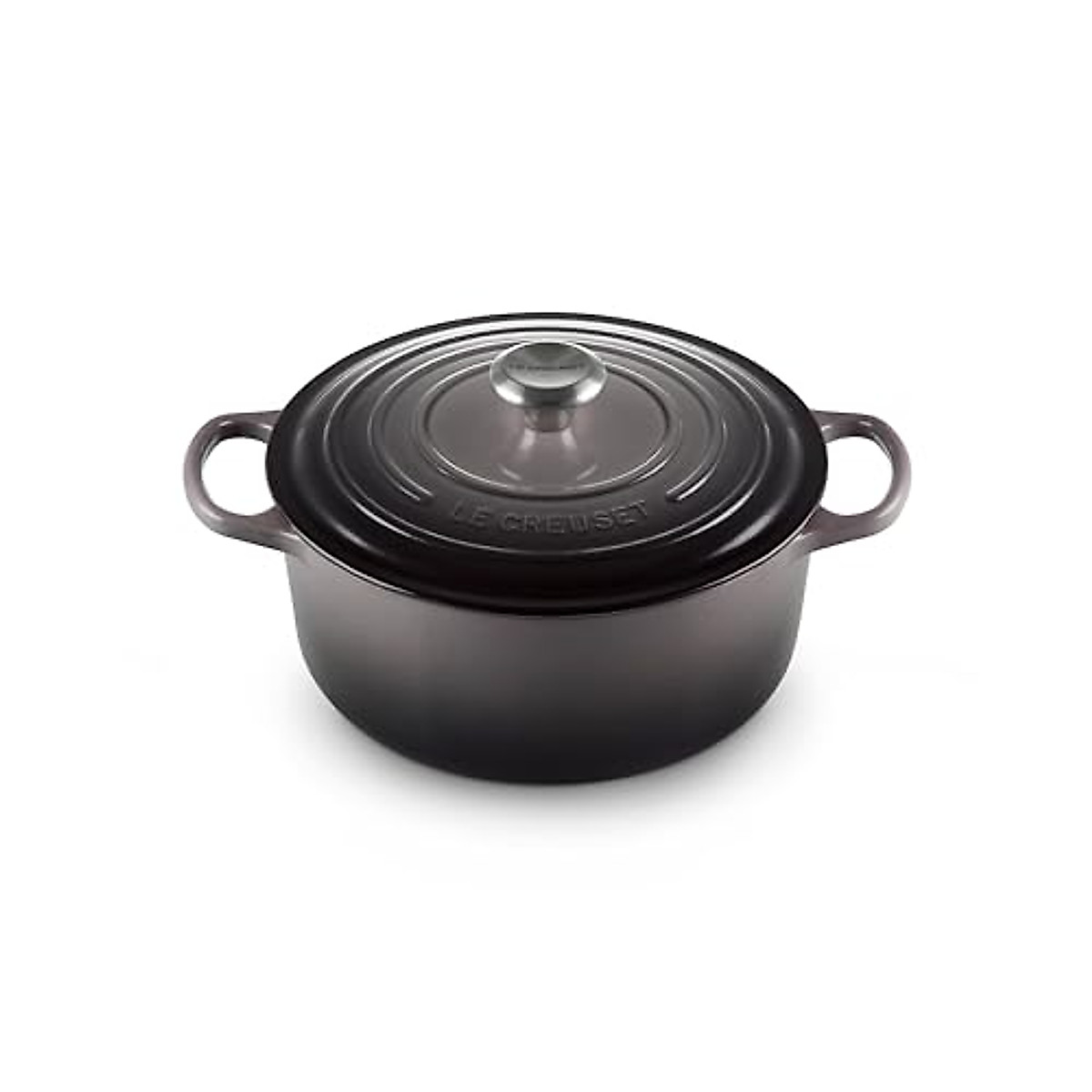 Le Creuset Enameled Cast Iron Signature Round Dutch Oven, 5.5 qt., Oyster
