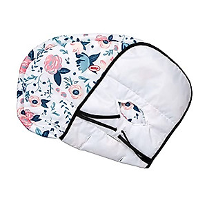 Nuby High Chair Cover Protecting from Spills and Crumbs, Water Resistant, Floral Print