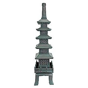 Design Toscano The Nara Temple: Asian Garden Pagoda Sculpture