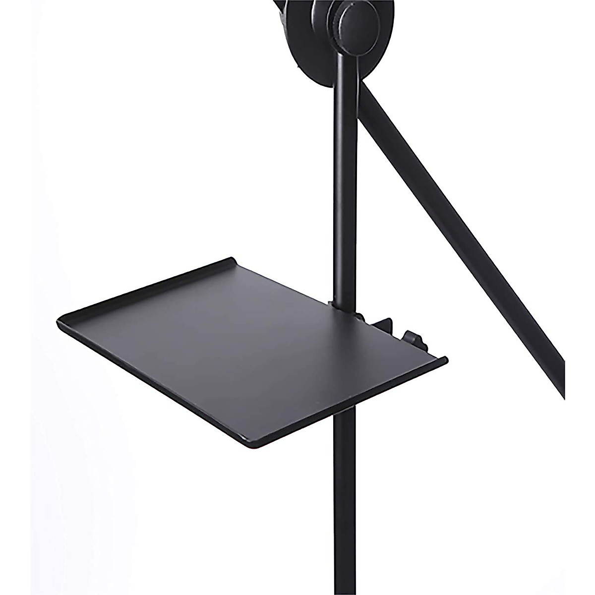 G Ganen Microphone Stand Tray, Made of Steel with Load Capacity For Music Sheet Instrument Stand